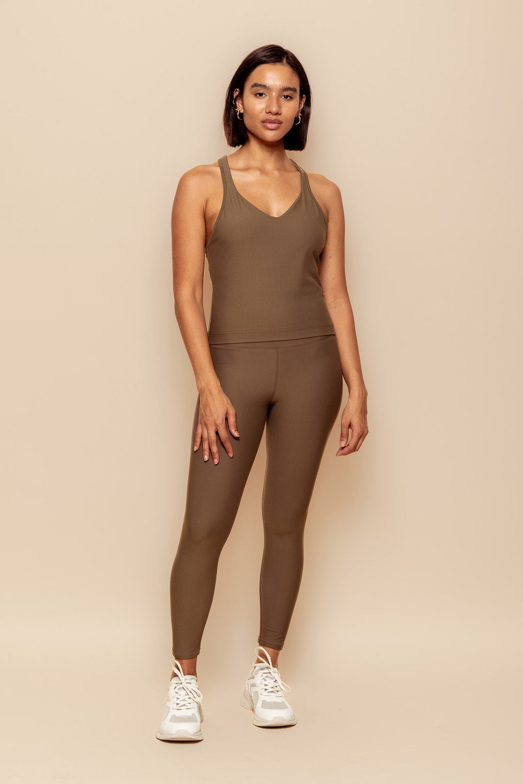 Form 7/8 Tight | Mocha Form 7/8 Tight Tights Activewear Online | dk active