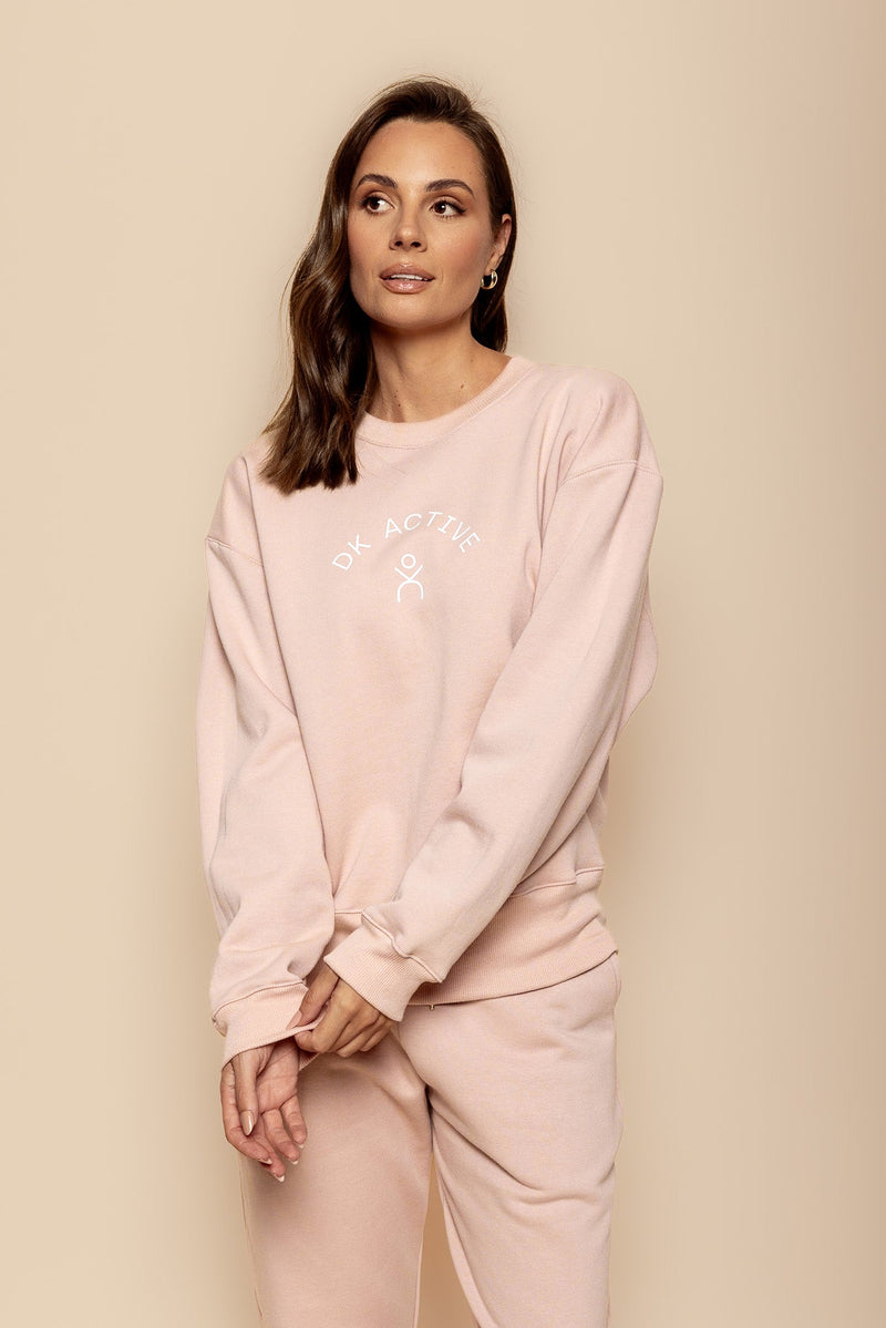 Solstice Top | Misty Rose Solstice Top Tops Activewear Online | dk active