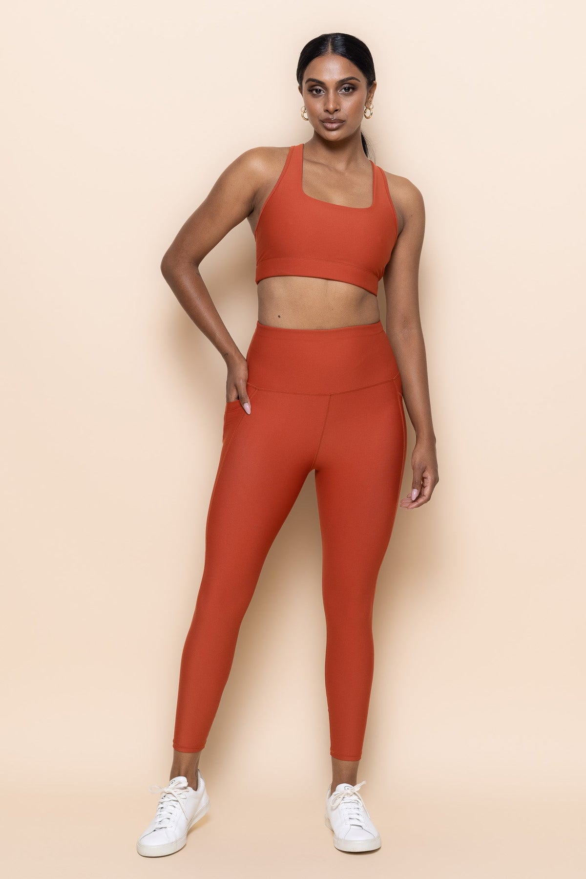 Next Level Tight | Orange Next Level Tight Tights Activewear Online ...
